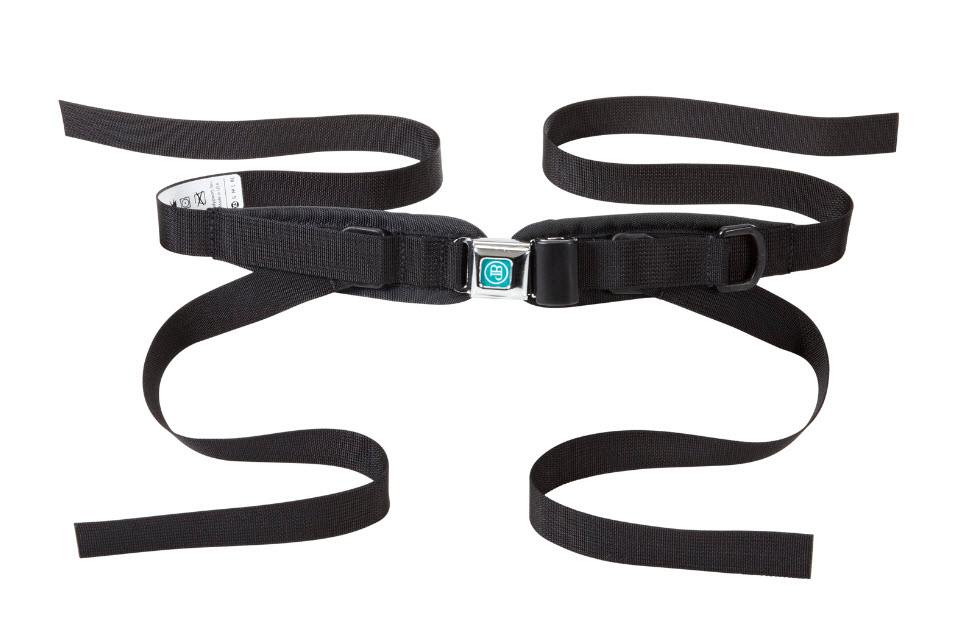 Bodypoint Four Point Center Pull Padded Hip Wheelchair Belts